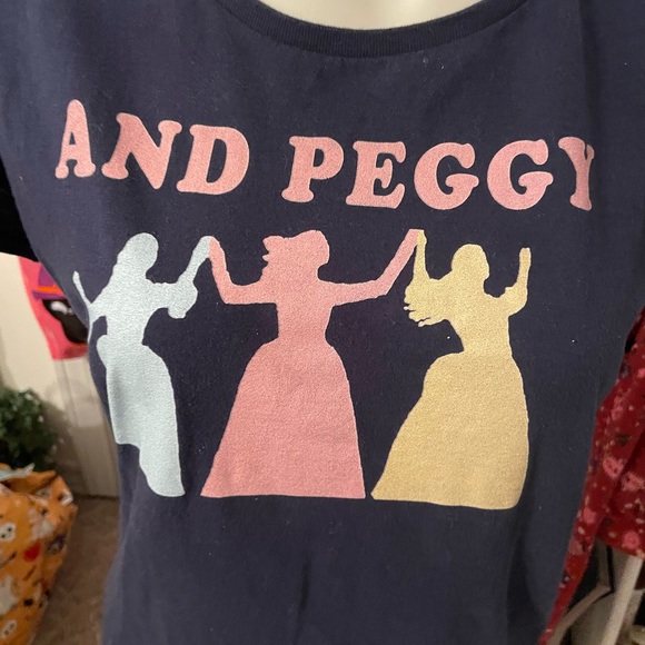 Tops | Hamilton Musical And Peggy Tshirt | Poshmark